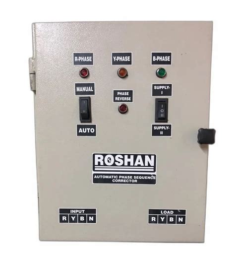 Automatic Phase Sequence Corrector Ryb Phase Sequence Corrector