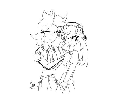 Here Have A Tari X Meggy Doodle I Made While My Vision Was Blurry Oc