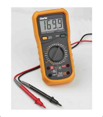 Clarke CDM35C 8 Function Digital Multimeter Product