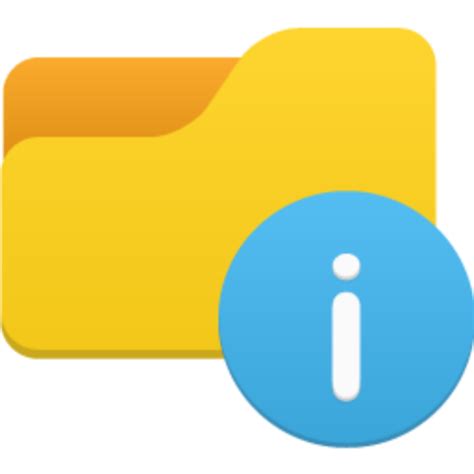 Folder Info Files Folders Icons