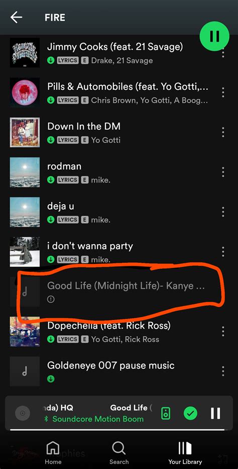 Random Local Files Wont Show Up In Liked Playlist Rtruespotify