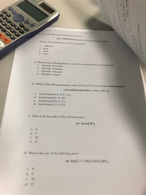 solved 1 b false 10 given the following array int list[10