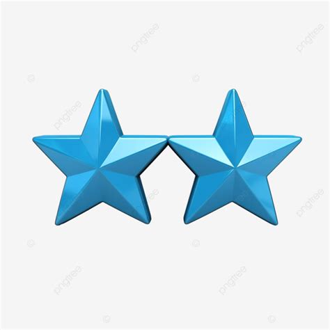 파란색 사각형 배경의 3d 별 2개 등급 별 평가 서비스 Png 일러스트 및 이미지 에 대한 무료 다운로드 Pngtree