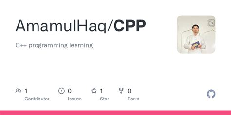 Github Amamulhaqcpp C Programming Learning