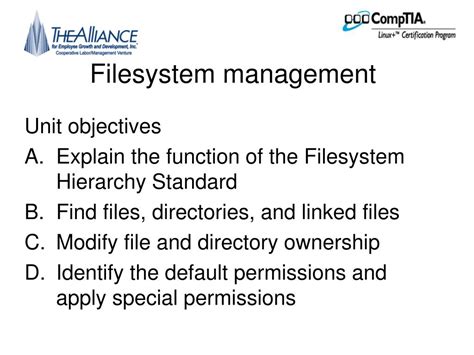 Ppt Filesystem Management Powerpoint Presentation Free Download Id