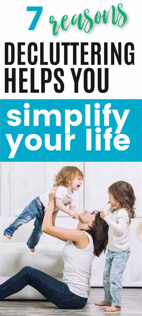 How To Simplify Your Life And Get Rid Of Clutter Getting Rid Of Clutter Simplify Messy House