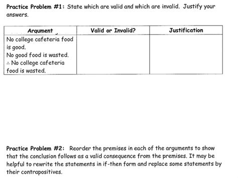 Solved State Which Are Valid And Which Are Invalid Justify