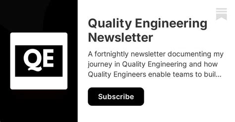 Jitesh Gosai On Linkedin Quality Engineering Newsletter Jit Gosai Substack