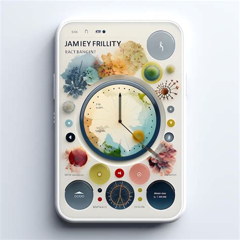 Premium Ai Image Mobile App Layout Design Of Allergy And Asthma Tracker Practical And