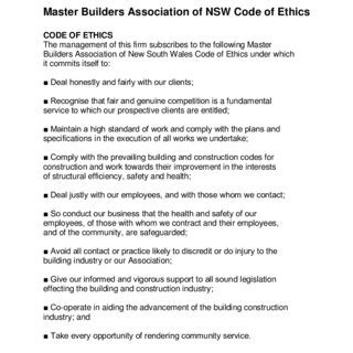 PDF Developing An Australian Code Of Construction Ethics