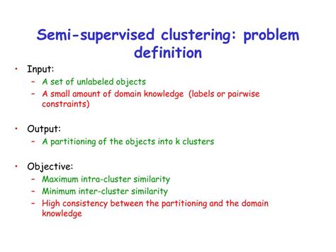 Ppt Incorporating User Provided Constraints Into Document Clustering Powerpoint Presentation