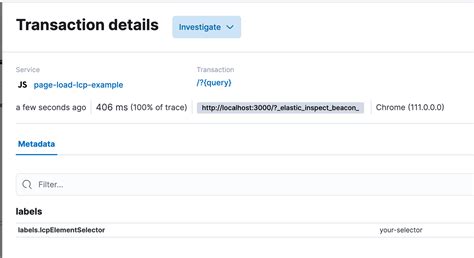 lcp customization · issue 1319 · elastic apm agent rum js · github
