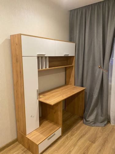 Письменный стол Моби М24 Лайт 03 243 150х57х180 см купить по выгодным ценам в интернет