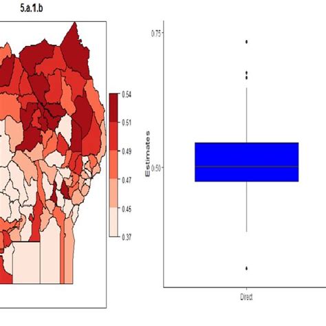 Small Area Estimation By District And Sex Of Indicator 5a1a Download Scientific Diagram