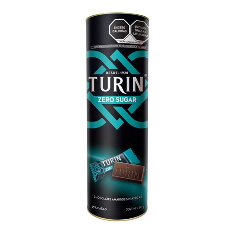 Chocolates Turin Zero Azúcar Tubo 145 G Delsol