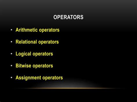 C Overview Ppt Pptx