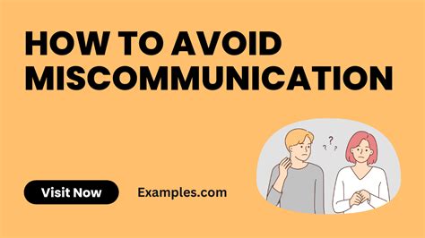 How To Avoid Miscommunication 14 Examples How To Stop