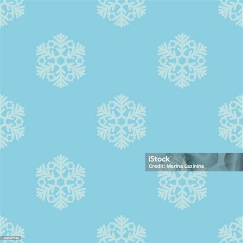 장식적인 눈송이와 원활한 벡터 배경입니다 행복 한 겨울 벽지 직물 초대 카드 포장 웹 페이지 배경을 사용할 수 있습니다 겨울에 대한 스톡 벡터 아트 및 기타 이미지 Istock