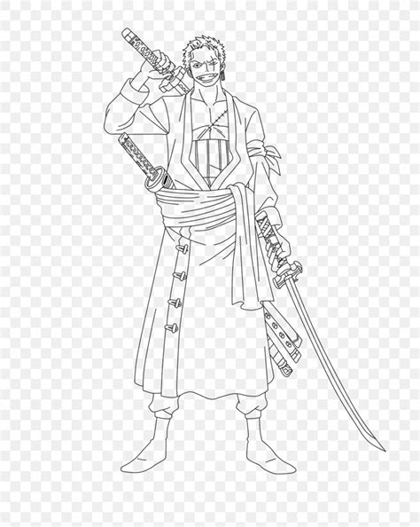Zoro Line Art