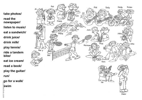 Описание картинки на английском упражнения