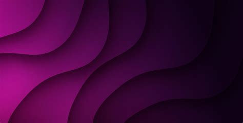 Multi Colored Abstract Purple Dynamic Wavy Papercut Overlap Layers