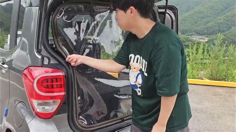 레이 차박 우레탄모기장 설치10초 해체10초 Youtube