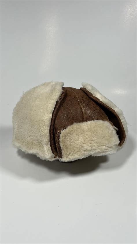 Large Leather Bomber Hat Big Timber Leather