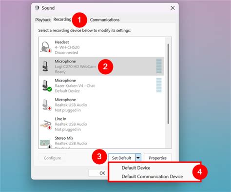 How To Set The Default Microphone In Windows 11 Digital Citizen