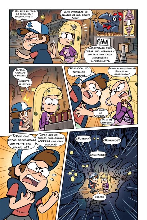 Está Es La Novela Gráfica De Gravity Falls Traducida Al Español