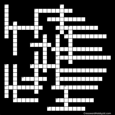 Energy Transformation Game Crossword Puzzle