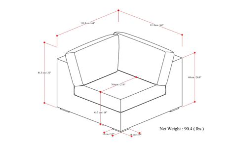 Jasmine Corner Module Simpli Home