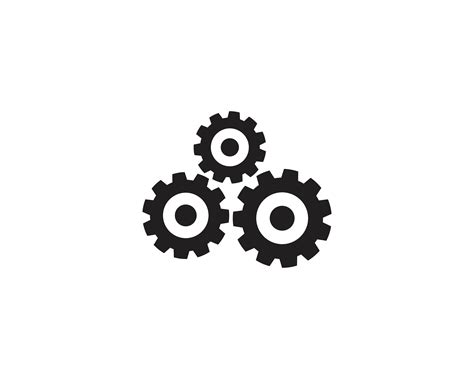 Gear Logo Template Vector Icon 599309 Vector Art At Vecteezy