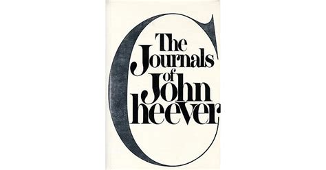 The Journals Of John Cheever By John Cheever