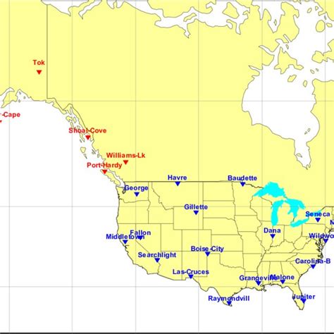 North American Loran C System Download Scientific Diagram