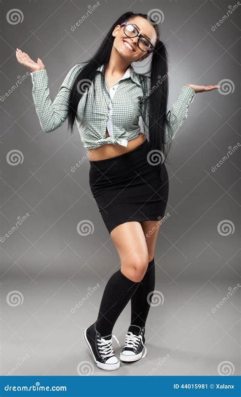 Scolara Sexy Immagine Stock Immagine Di Sfondo Femmina 44015981