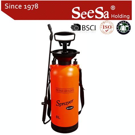 8l Garden Hand Power Plastic Weed Bug Killer Backpack Pressure Pump