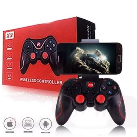 Jual Gamepad X3 Joystick Bluetooth Wireless Smartphone Android Holder Hp Pc Shopee Indonesia