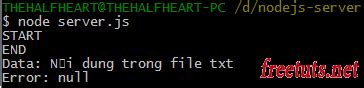 Module FS Trong NodeJS Freetuts