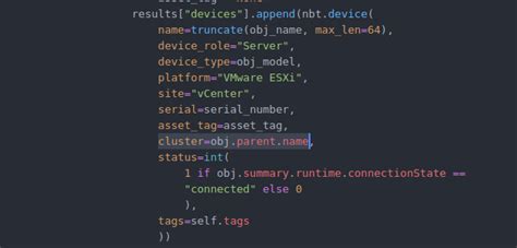 ESXi Hosts Without A VMware Cluster Fail To Be Added Issue Synackray Vcenter Netbox Sync