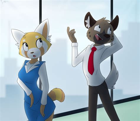 Haida Aggressive Retsuko мир аниме сообщество фанатов картинки гифки прикольные