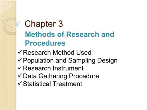 Data Presentation And Interpretation I Quantitative Research Pdf