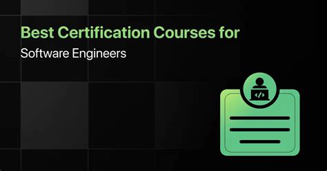 10 Best Certification Courses For Software Engineers In 2025