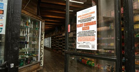 NY Crackdown On Unlicensed Weed Dealers Begins With Store Window