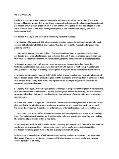 Sap Pp Pdf