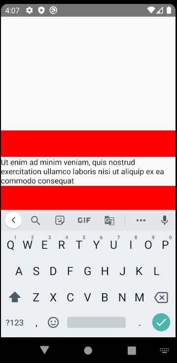 Android Windowsoftinputmodeadjustpan Not Working For Textinput That