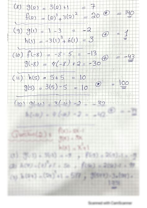 SOLUTION Operations On Functions Studypool