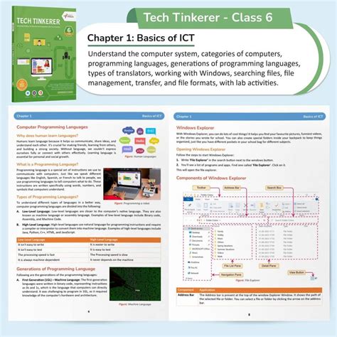 icse coding ai robotics and computer book class 6 tech tinkerer