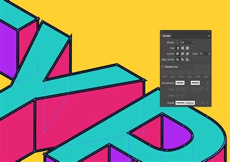 How To Create An Isometric Type Effect In Adobe Illustrator