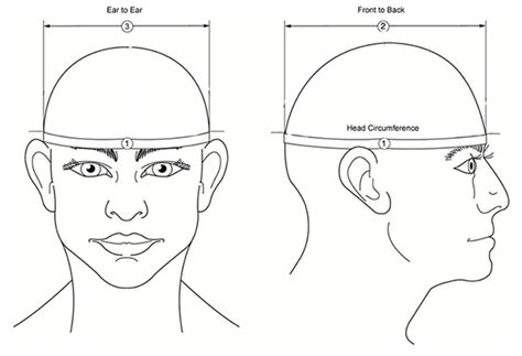 Helmet Measurement Guide How To Measure Head Size For Medieval Helmets