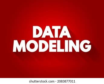 Data Modeling Process Creating Data Model Stock Illustration 2083877011